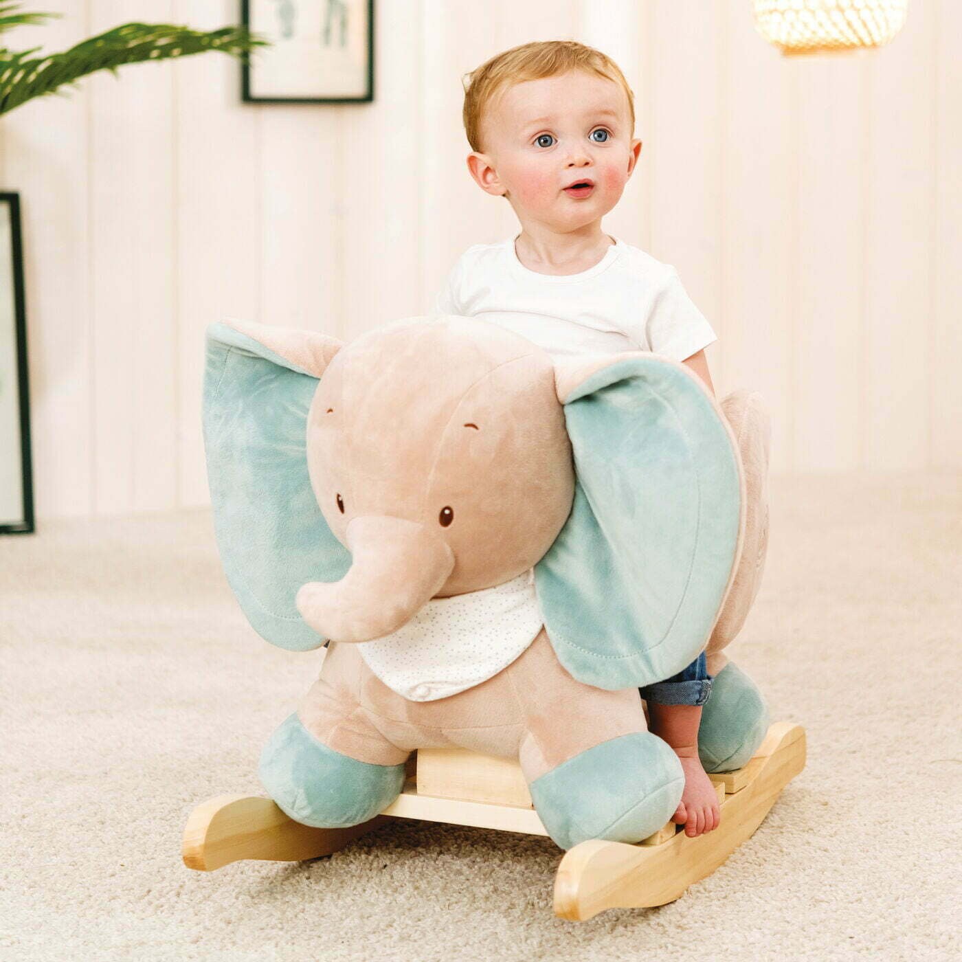 Personalised Animal Rocker Rocking Horse Edward the Elephant Rocking ...
