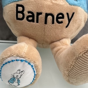 Personalised My First Peter Rabbit Plush | Custom Baby Gift | Soft Toy ...