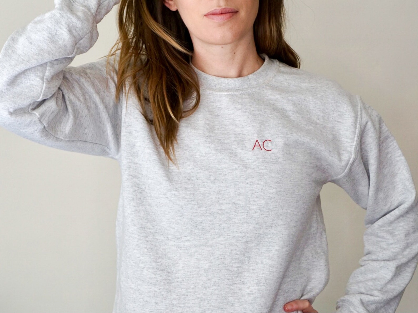 Personalized Initial Sweatshirt | Monogram Sweatshirt | Gift for Her ...
