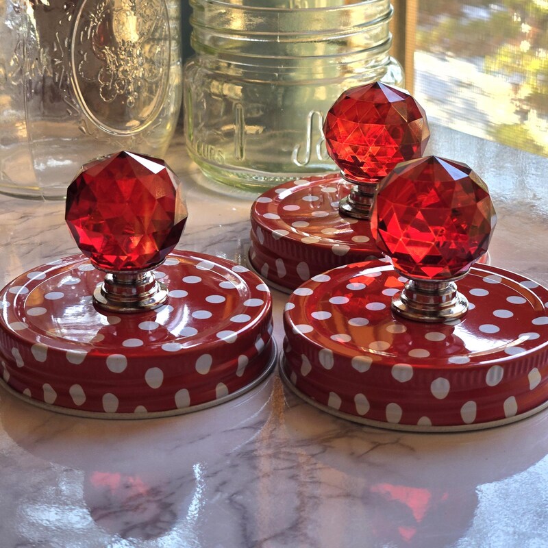 Mason Jar Knobs - Etsy