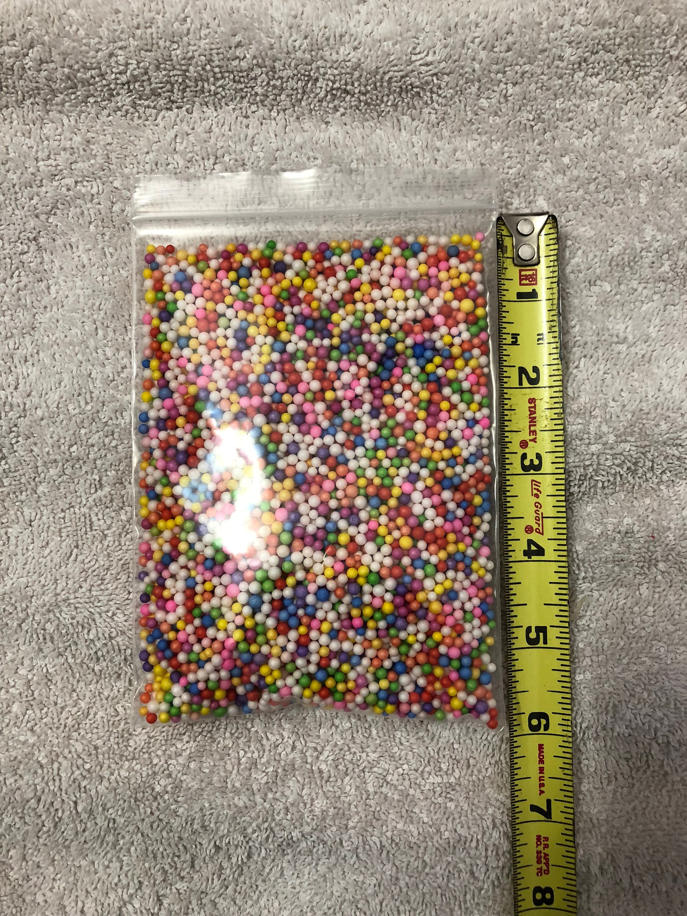 Foam Balls Foam Balls for Slime Small Mini Floam Beads | Etsy Canada