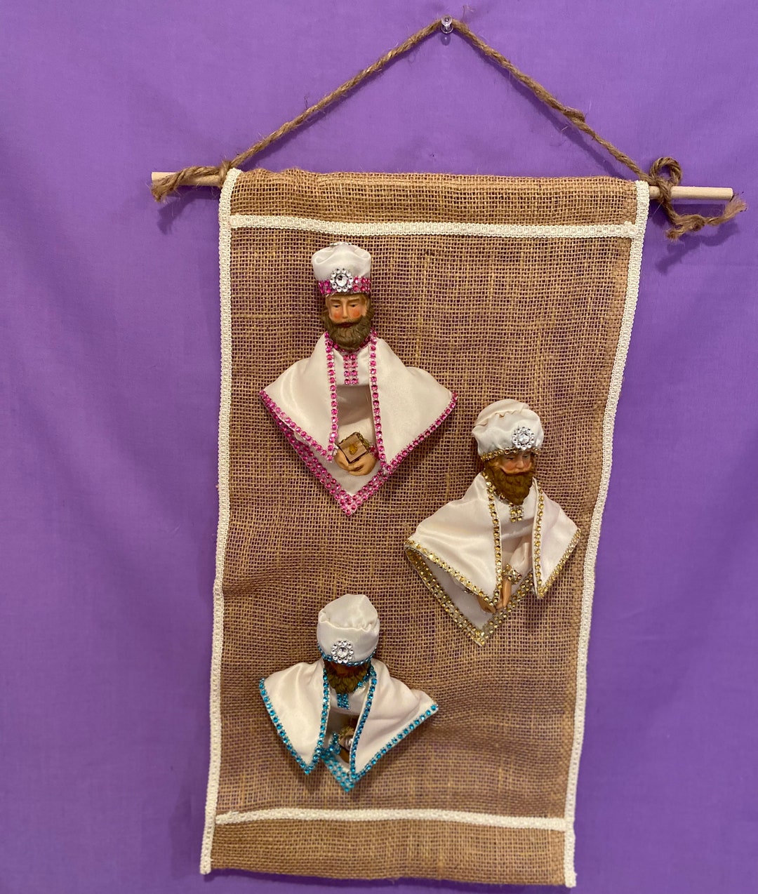 Three Kings Wall Decor (pergamino) - Etsy
