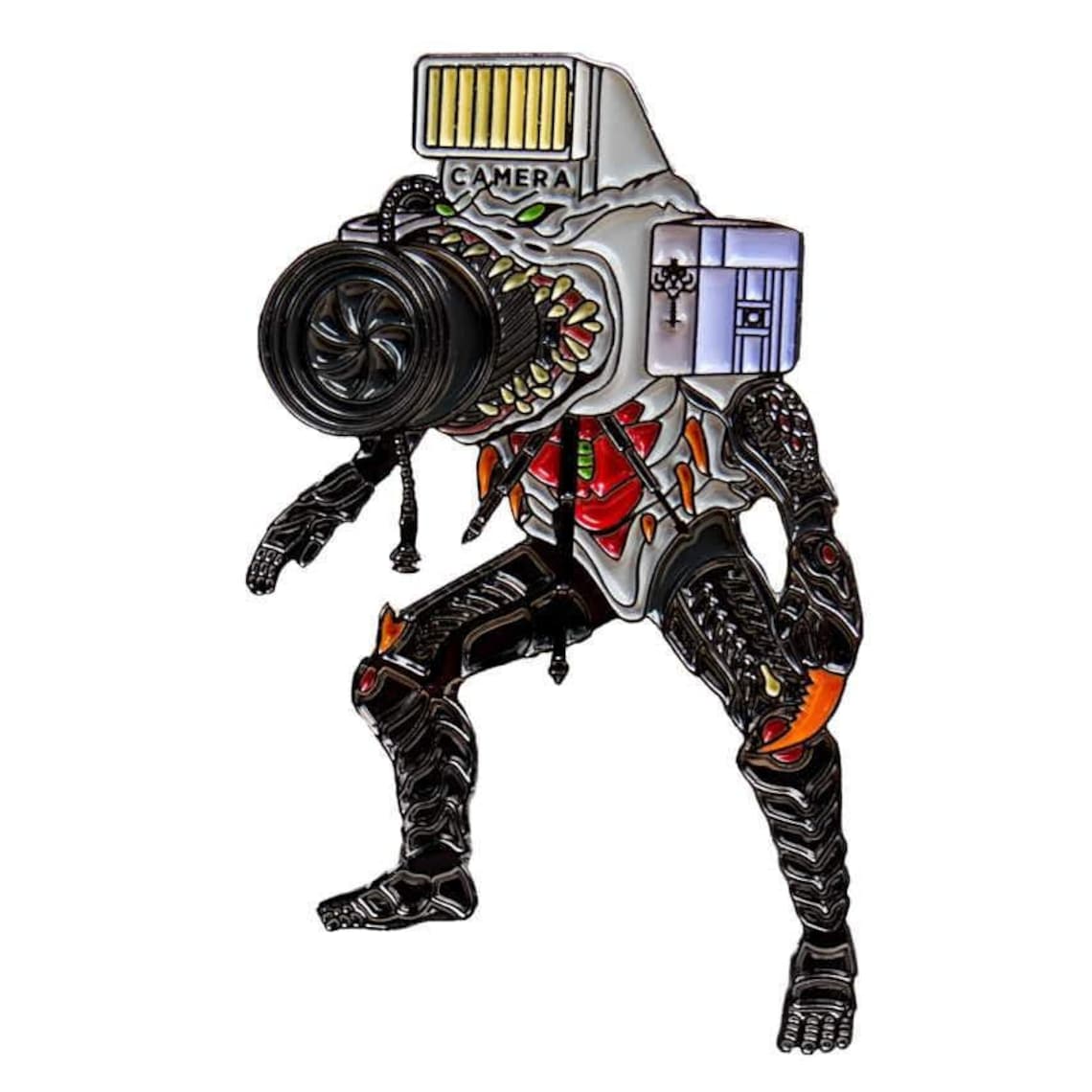 Camera Monster Pin. Makes a Perfect Gift for the Photographer and Comic ...