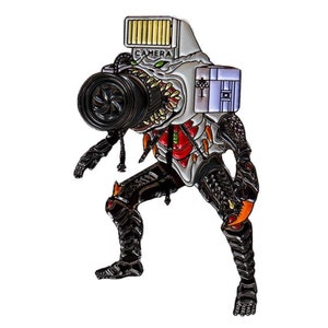 Camera Monster Pin. Makes a Perfect Gift for the Photographer and Comic ...