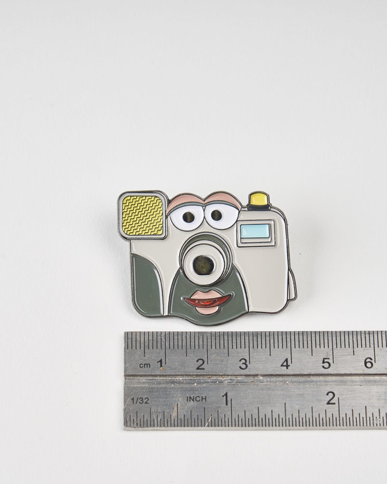 Muppet Gift Sesame Street Gift Muppet Camera Enamel Pin - Etsy