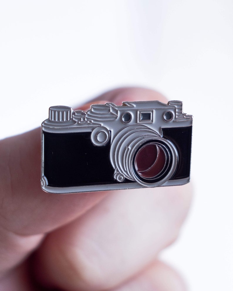 Leica Iiic Iiif Rangefinder 35mm Film Camera Enamel Pin | Etsy