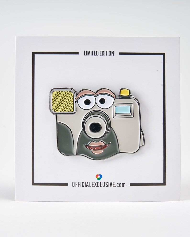 Muppet Gift Sesame Street Gift Muppet Camera Enamel Pin - Etsy