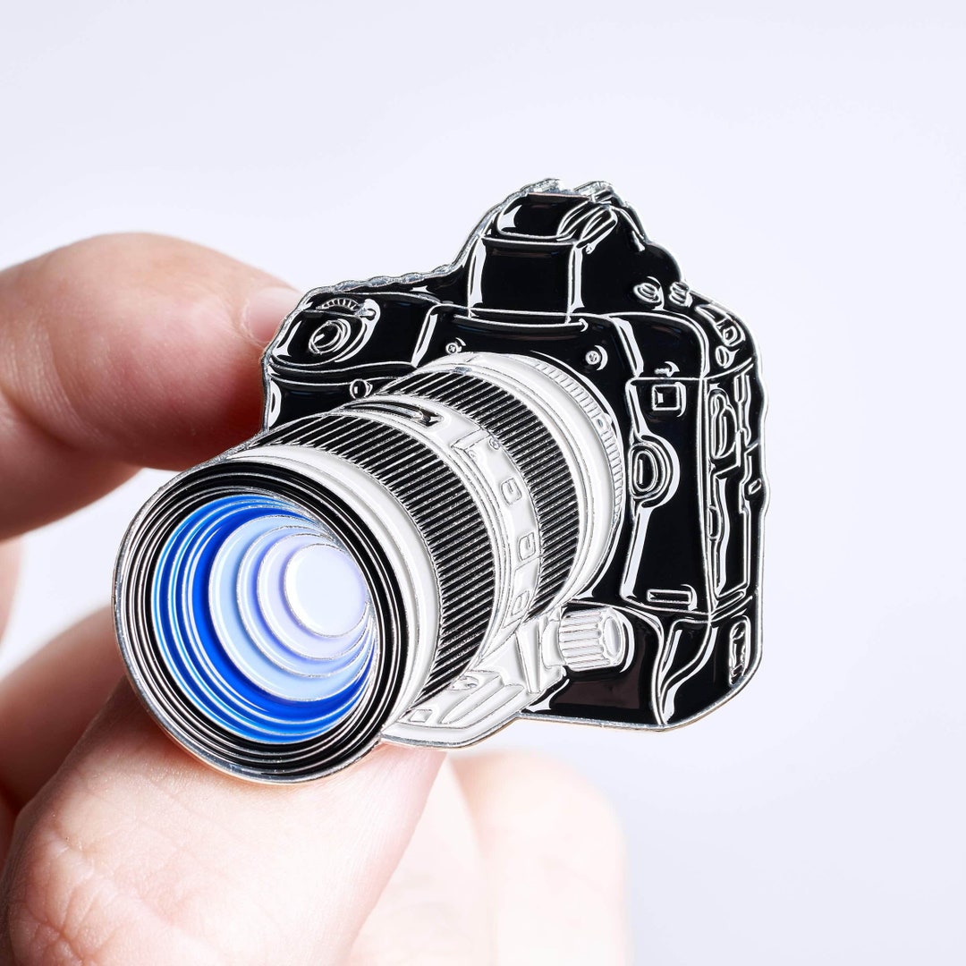 Canon EOS 1D DSLR Camera Enamel Lapel Pin. Makes a Perfect Gift for the ...
