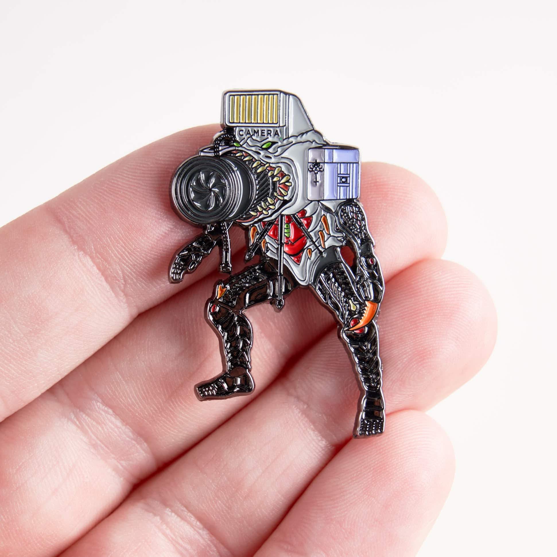 Camera Monster Pin. Makes a Perfect Gift for the Photographer - Etsy