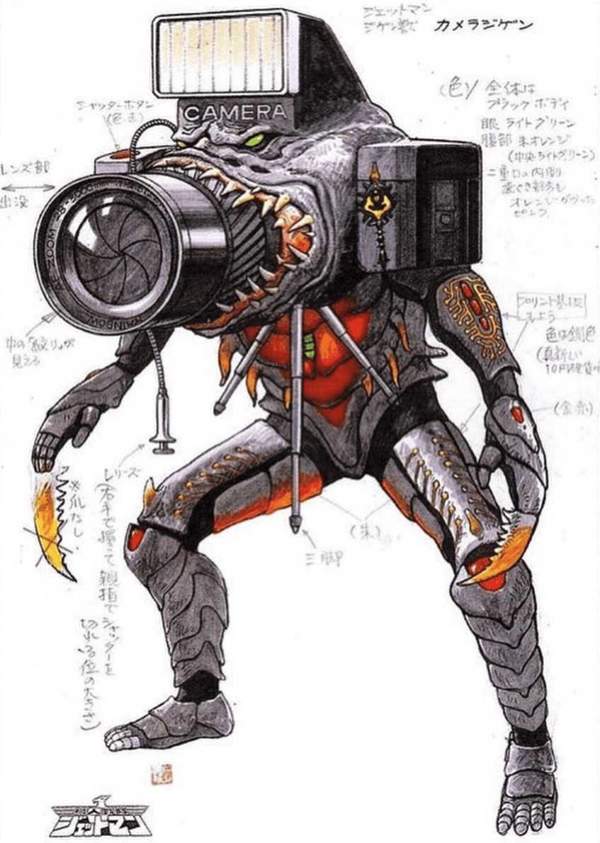 Camera Monster Pin. Makes a Perfect Gift for the Photographer - Etsy