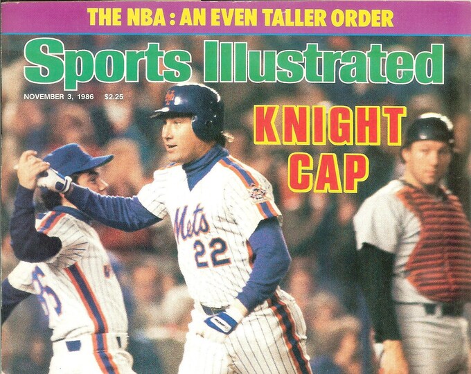 Vintage November 3, 1986 Sports Illustrated Magazines Knight Cap Ray ...