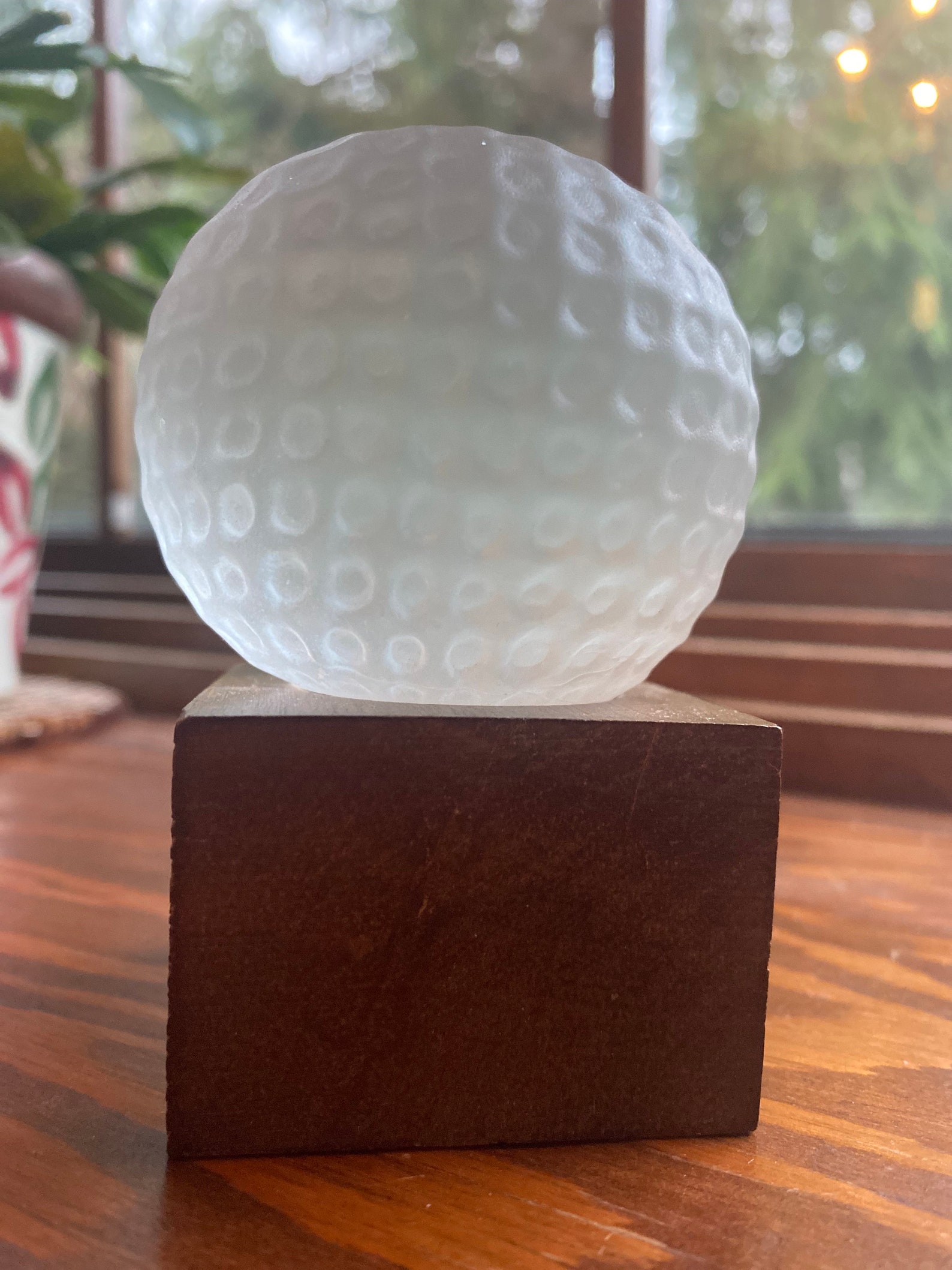 Vintage Golf Ball Collectible Crystal Figure (“number 1”) - Golf ...