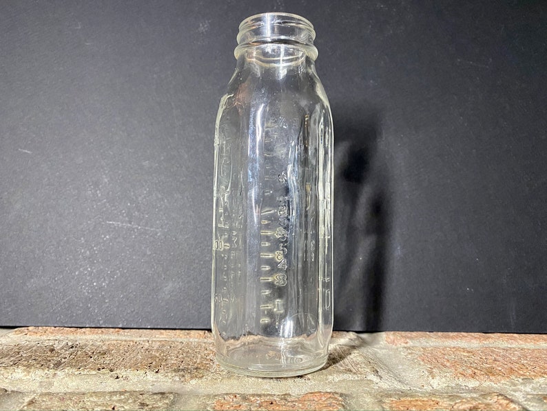 Vintage 1920s-1960s Pyrex Baby Bottle (8 Oz - Made in USA) - Antique ...