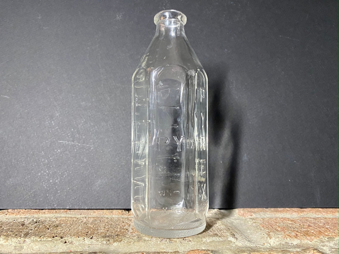 Vintage 1920s-1960s Pyrex Baby Bottle 8 Oz Made in USA Antique Baby ...