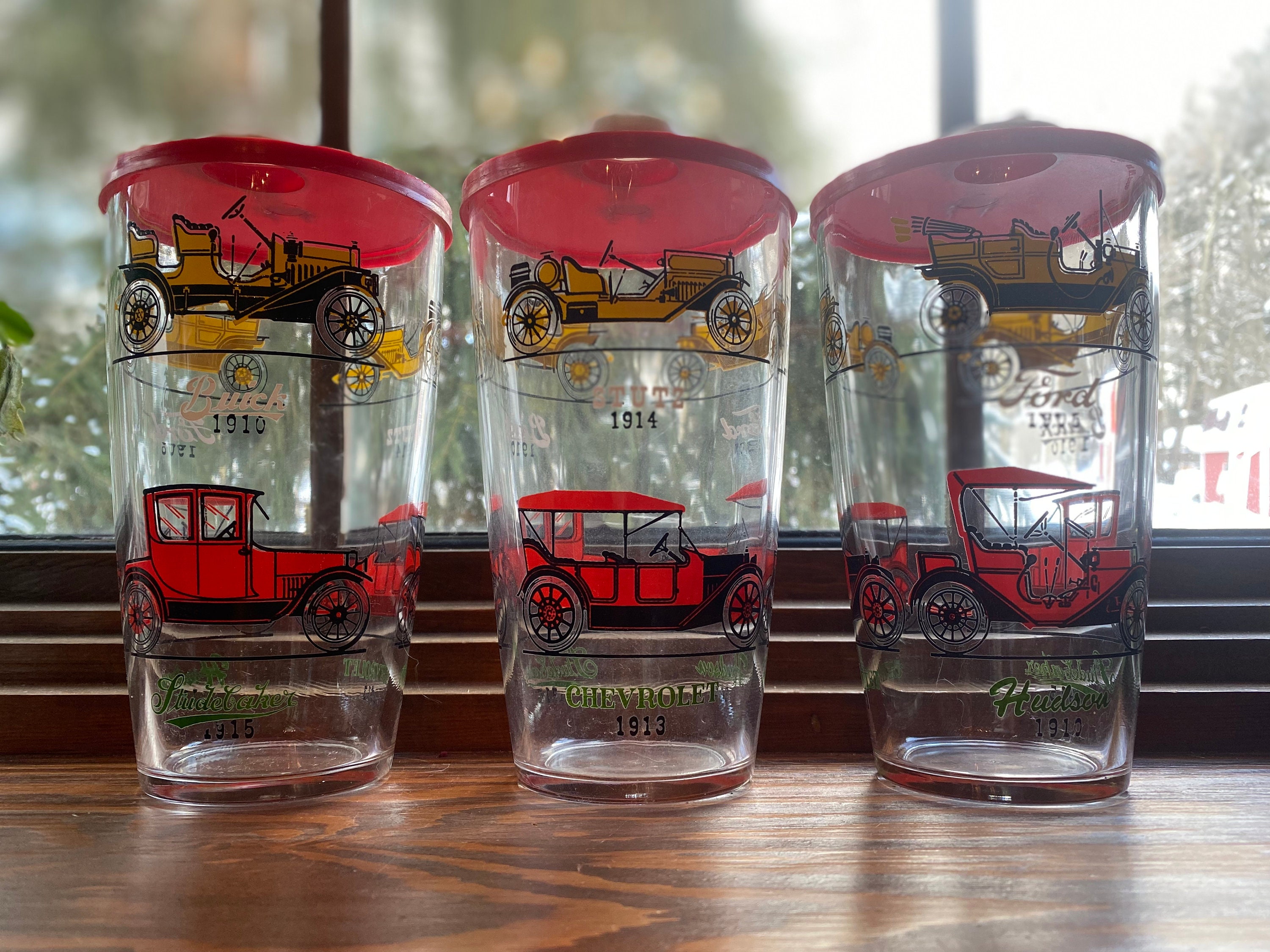 Vintage 1950s/60s Car Pitcher hazel Atlas 1950s Barware 1960s Barware ...