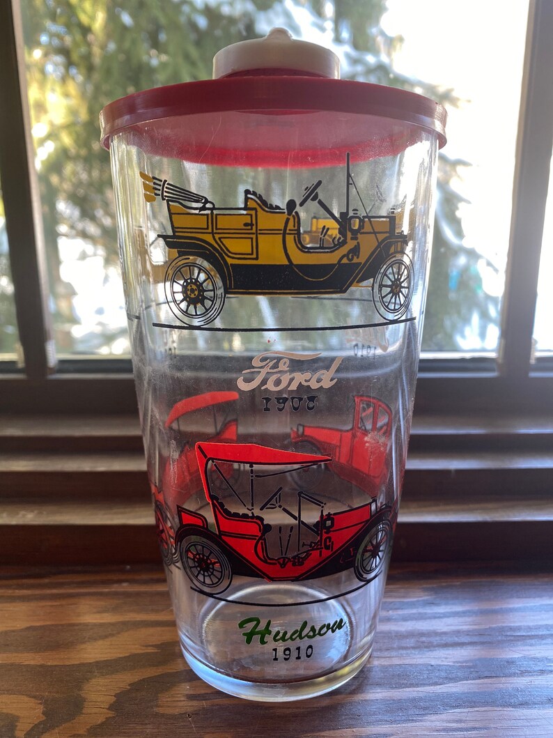 Vintage 1950s/60s Car Pitcher (hazel Atlas) #1 - 1950s Barware 1960s ...