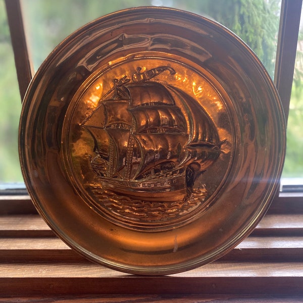 Brass Nautical Plate - Etsy