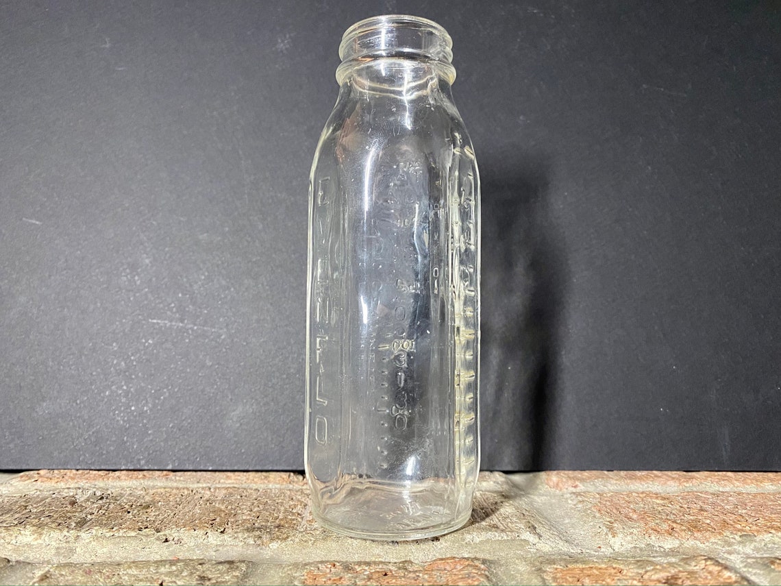 Vintage 1920s-1960s Pyrex Baby Bottle 8 Oz Made in USA - Etsy