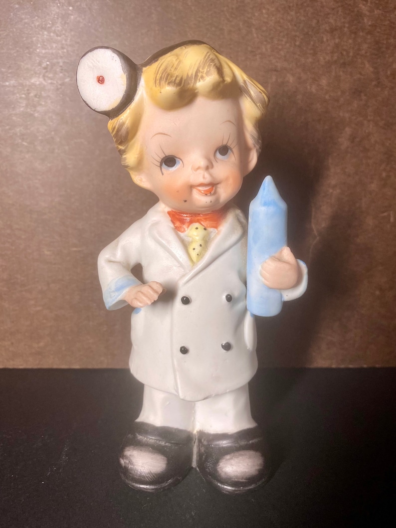 Vintage Davar Boy Doctor Figurine likely 1960s-70s Vintage Doctor ...
