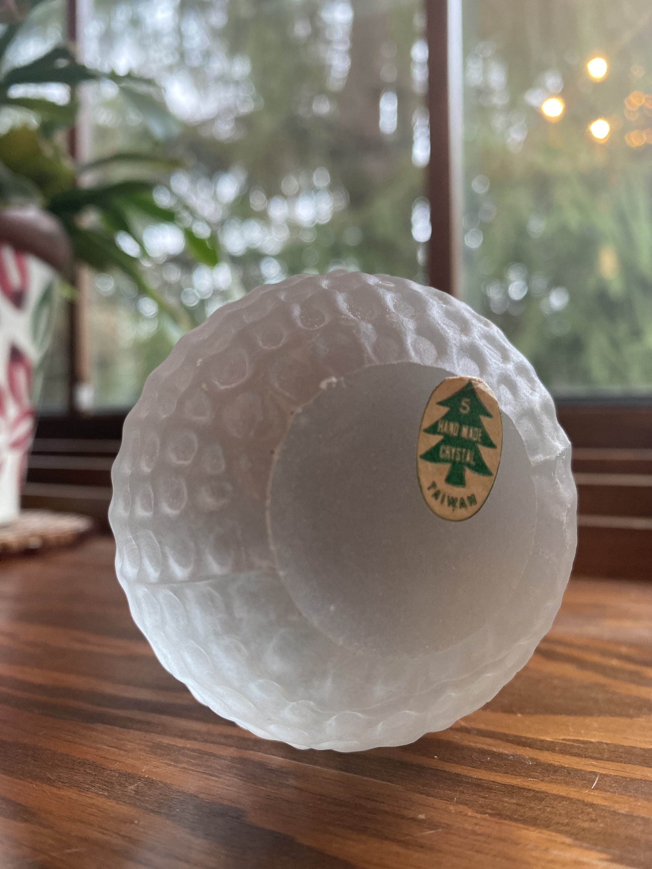 Vintage Golf Ball Collectible Crystal Figure (“number 1”) - Golf ...