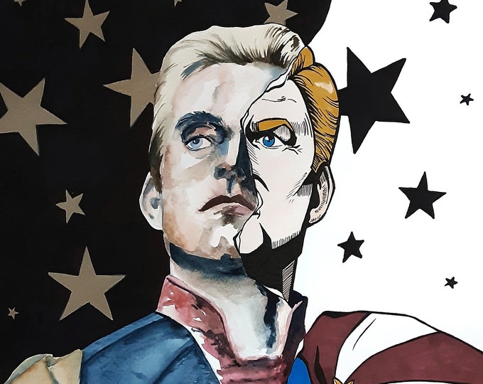 A4 Poster Homelander the Boys - Etsy