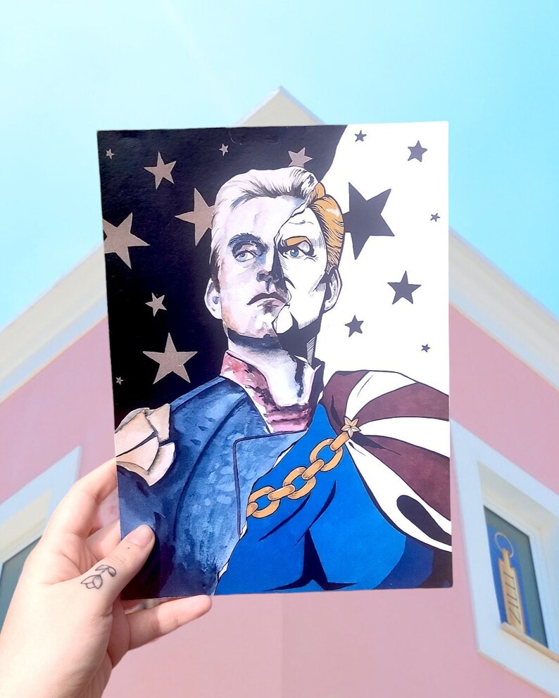 A4 Poster Homelander the Boys - Etsy