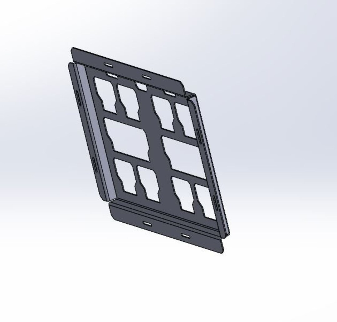 Milwaukee Packout Mounting Plate Full 1.0 DXF STEP IGES Included - Etsy