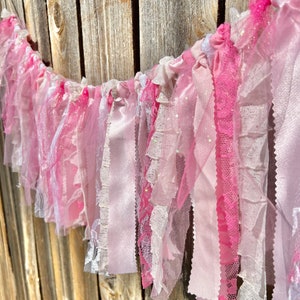 Barbie Pink Fabric Banner Garlandbarbie Pink Banner Garland Barbie ...