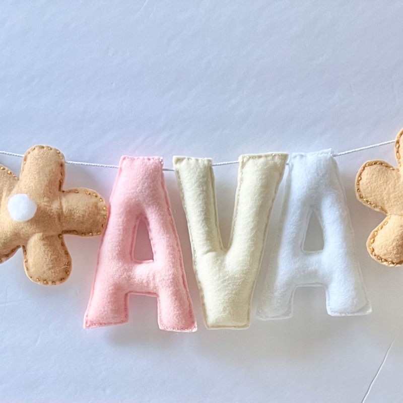 Girl Name Banner - Etsy