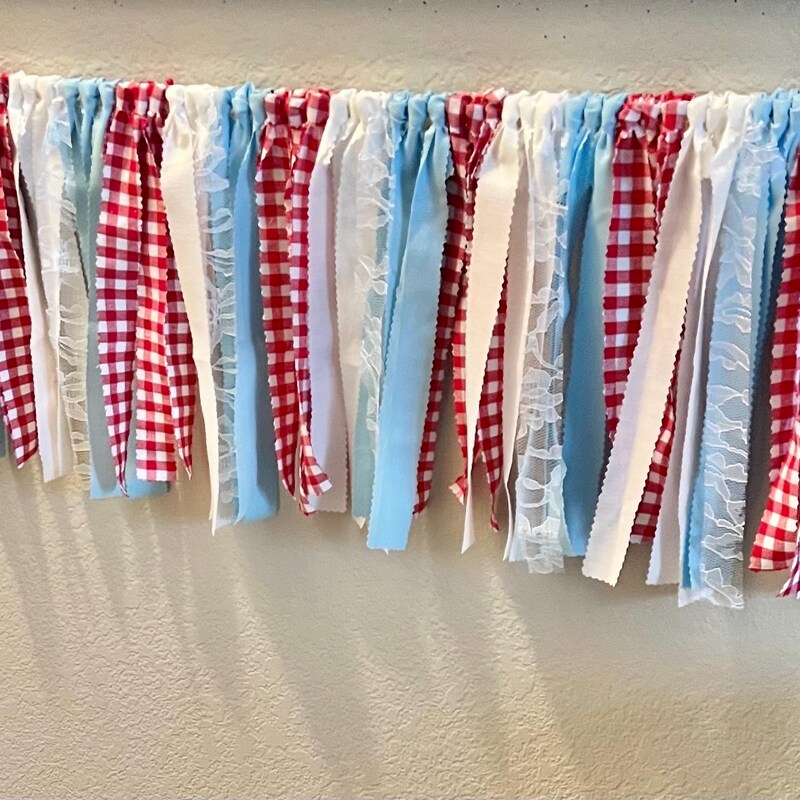 Red Gingham - Etsy