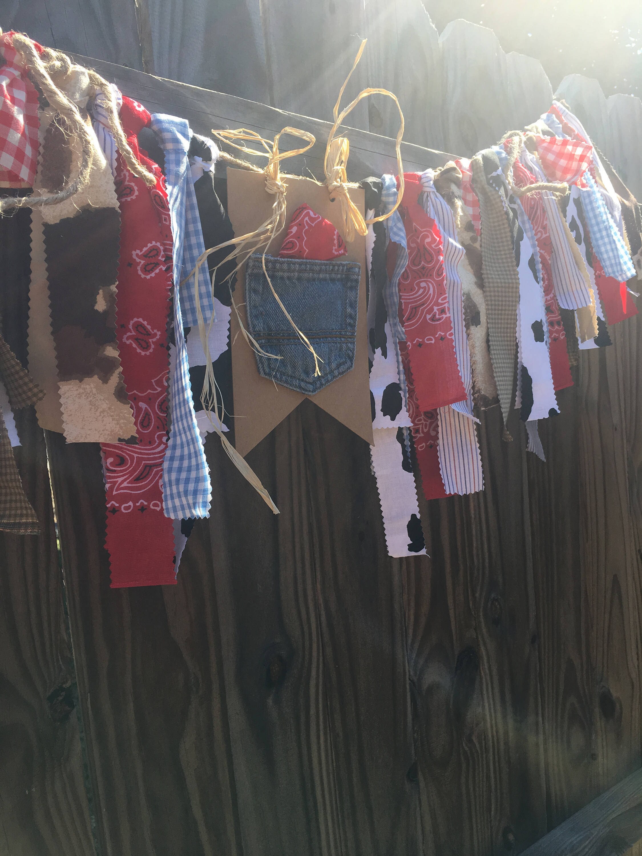 Cow Farmhouse Fabric Banner Farm Banner Fabric Banner - Etsy