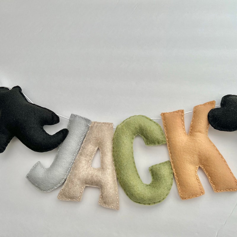 Name Banner for Nursery - Etsy