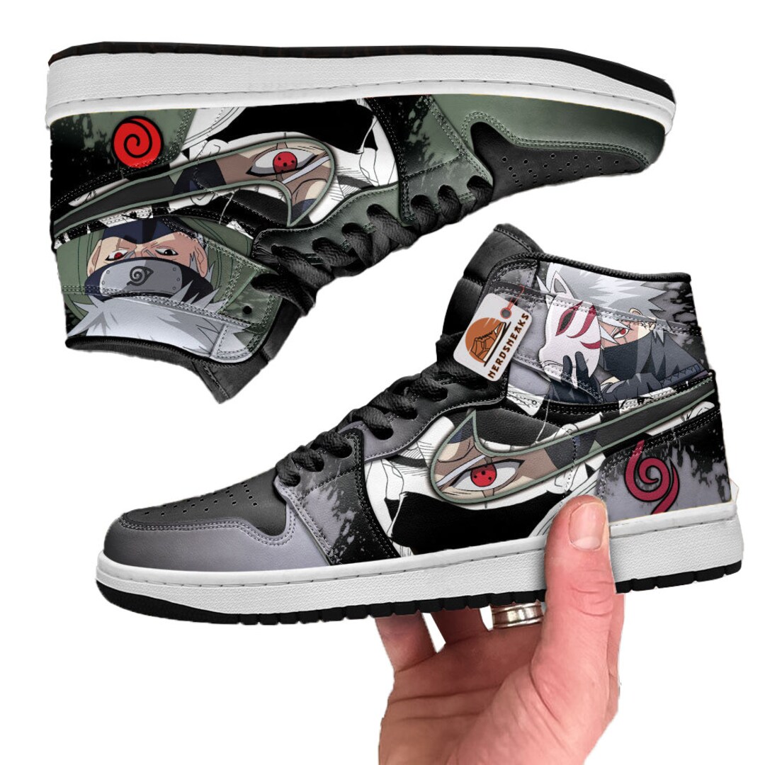 Kakashi Hatake Anime Shoes Custom Sneakers - Etsy