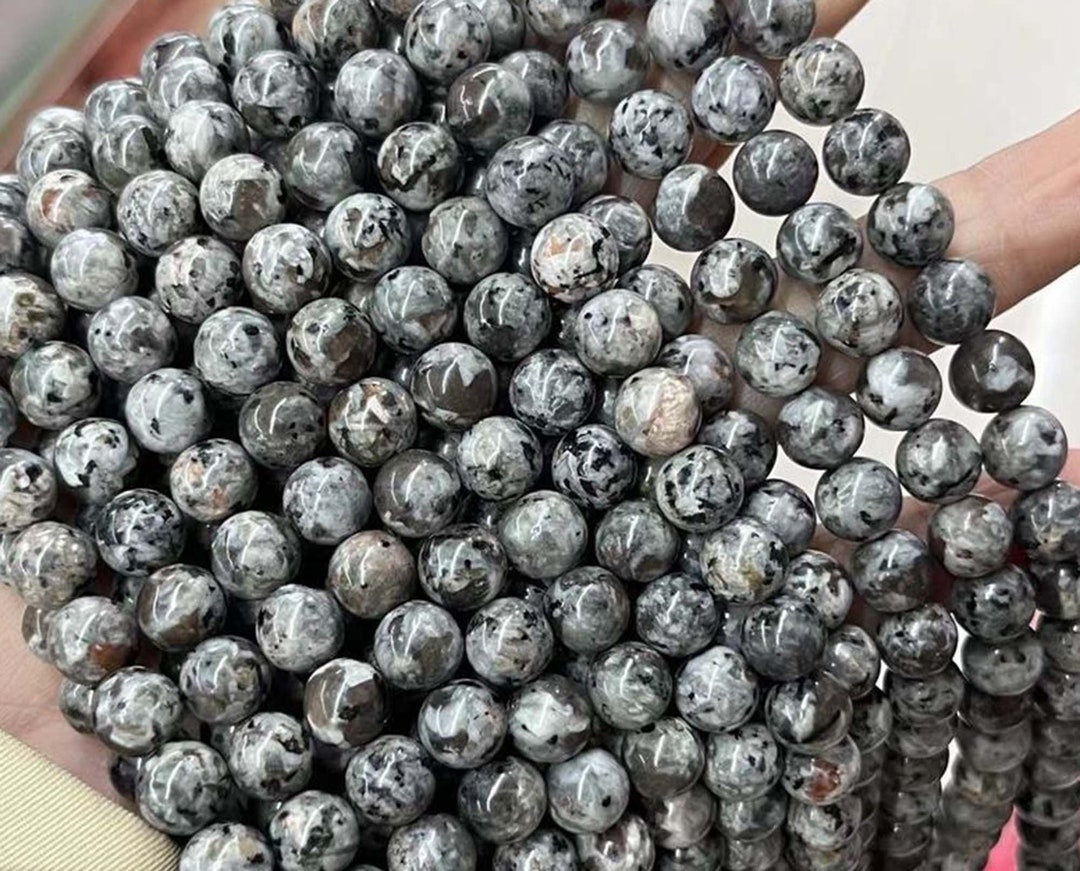 Natural Ayooperlite UV Reactive Gemstone Smooth Round Beads Loose Stone ...