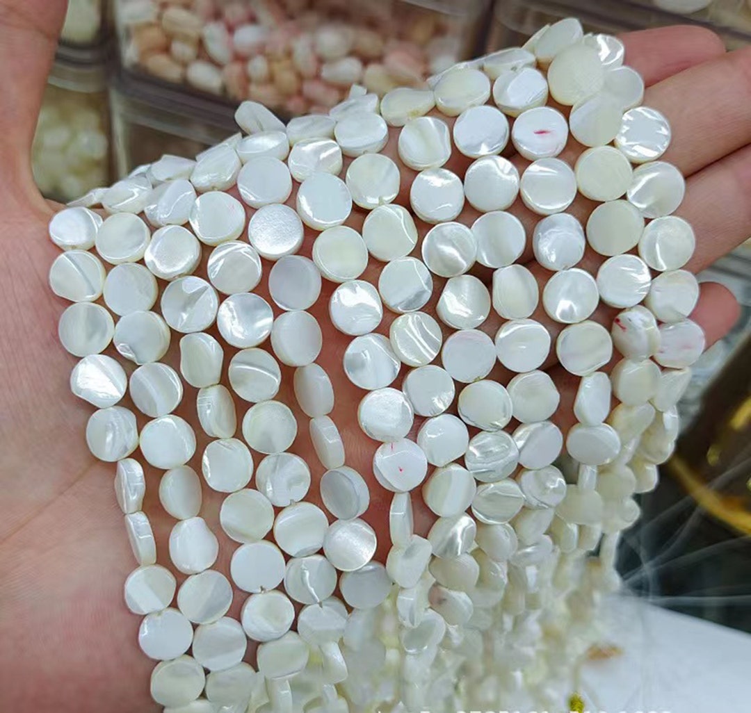 Natural White MOP Shell Beads,6mm,8mm,10mm,15mm,18mm,white MOP Shell ...