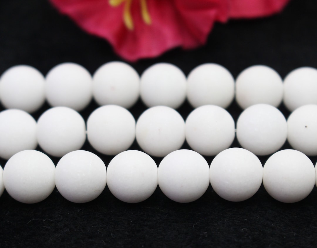 Matte Mountain Jade Beads, Smooth Round Beads,4mm 6mm 8mm 10mm 12mm ...