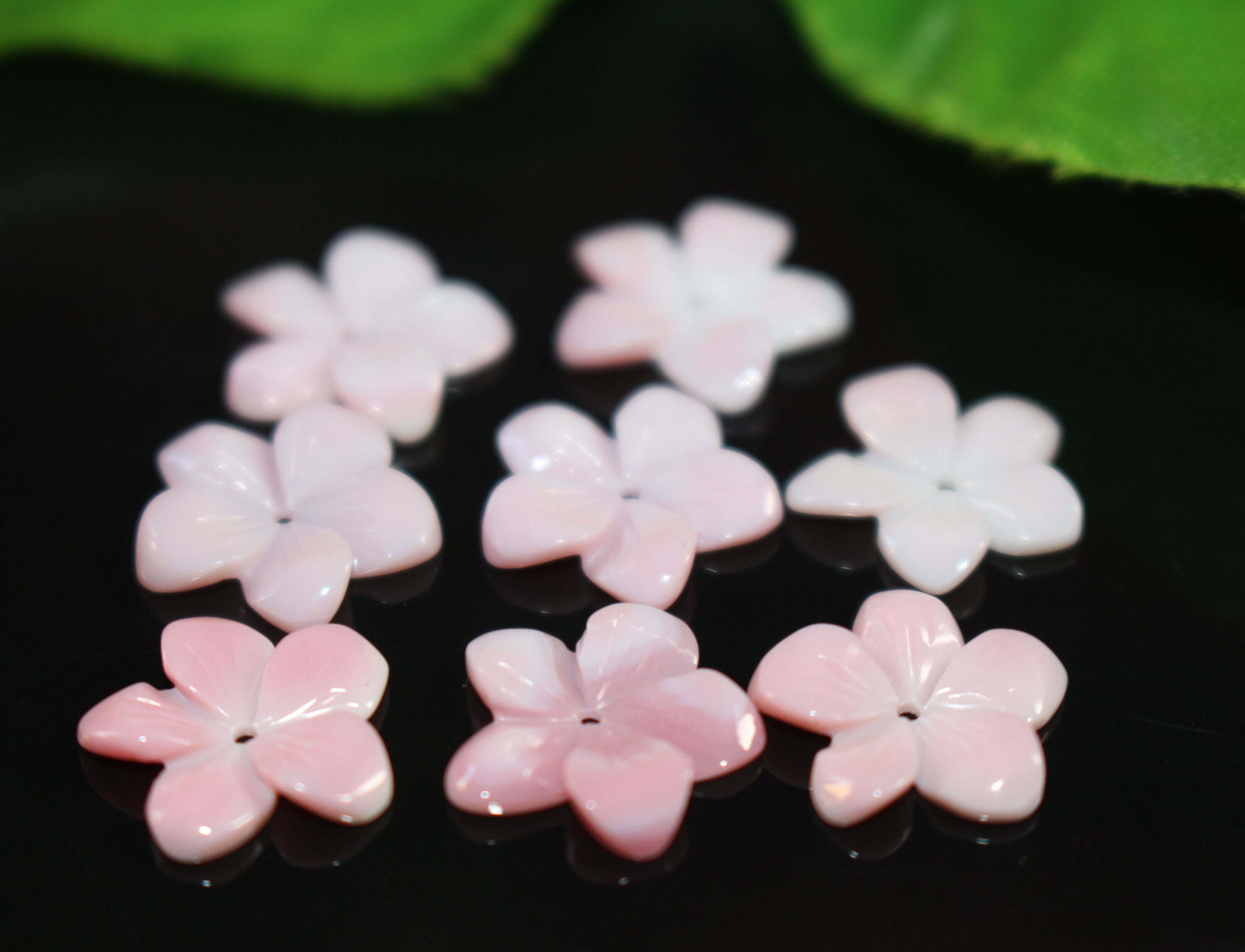6mm 8mm10mm 12mm 15mm 200 Pcs Natural Pink Shell Flower | Etsy