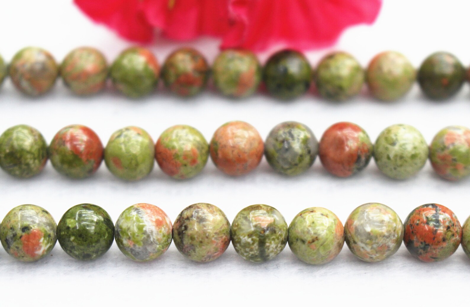 Unakite Round Beads6mm 8mm 10mm 12mm Unakite Beadsunakite - Etsy