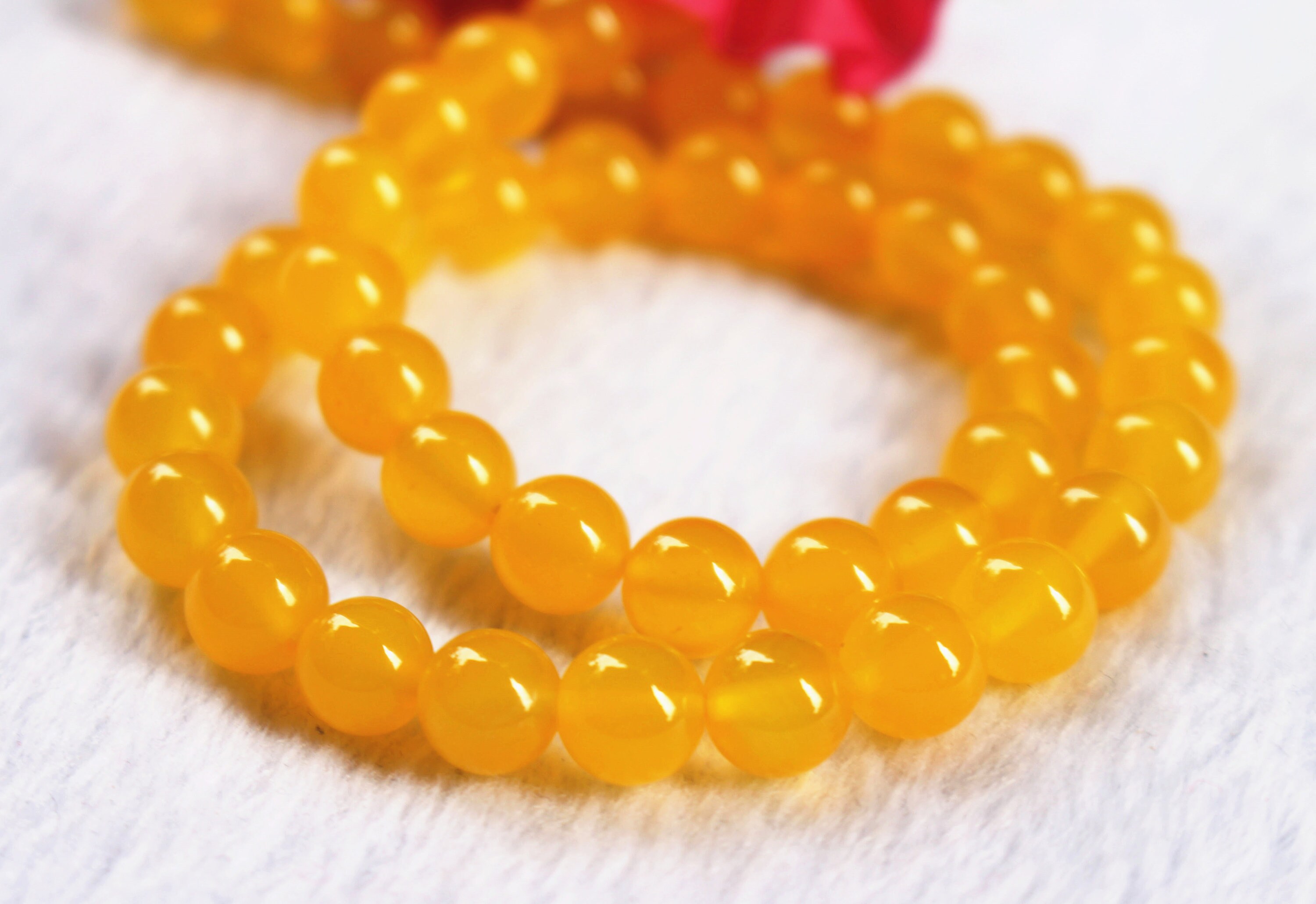 12mm Natural Yellow Agate Smooth Round Beadsagate Beadsagate - Etsy