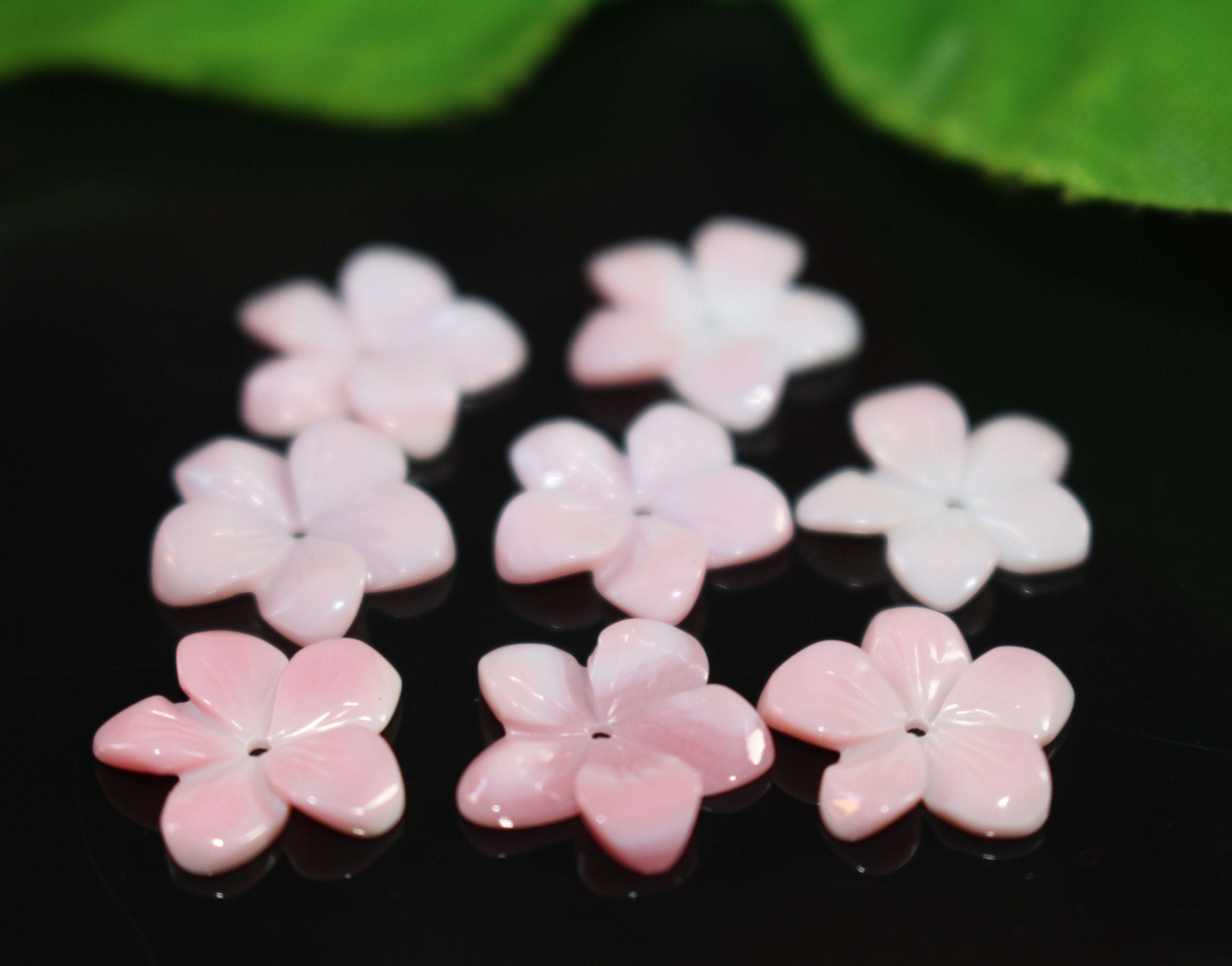 6mm 8mm10mm 12mm 15mm 200 Pcs Natural Pink Shell Flower | Etsy