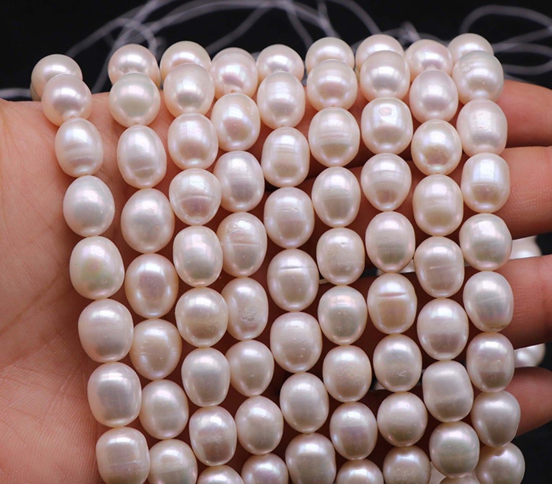 Natural White Sea Shell Pearls Round Beads,sea Shell Pearls Beads Beads ...