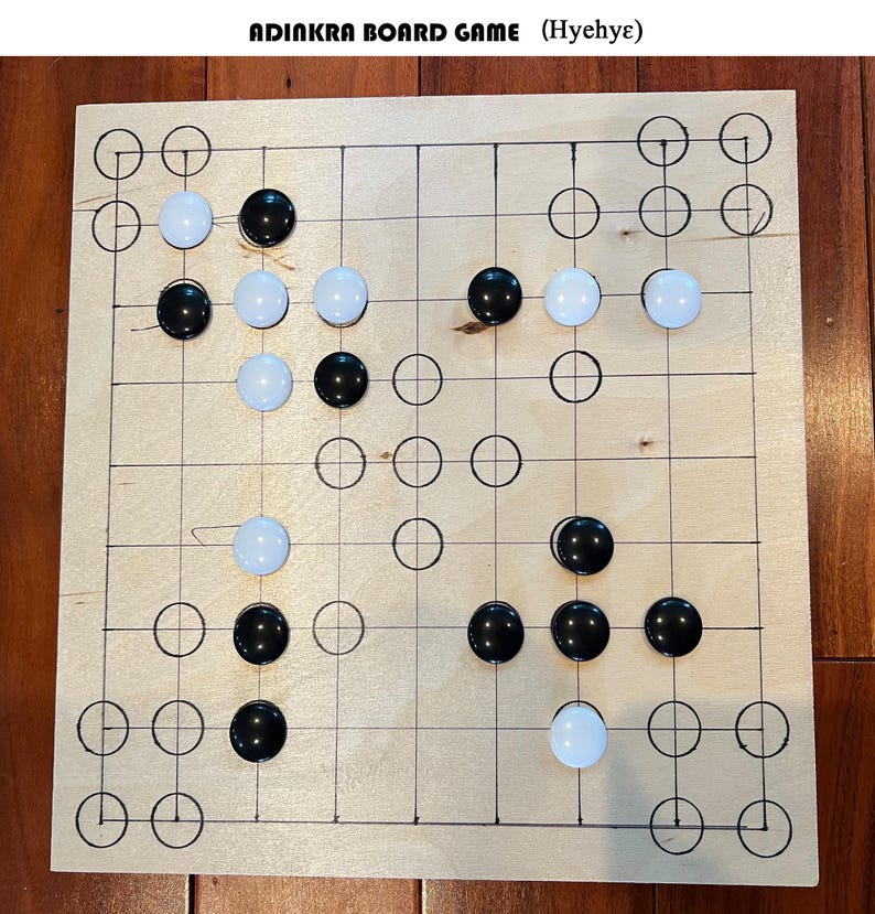 Adinkra Board Game - Etsy