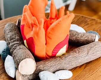Felt Campfire - Etsy
