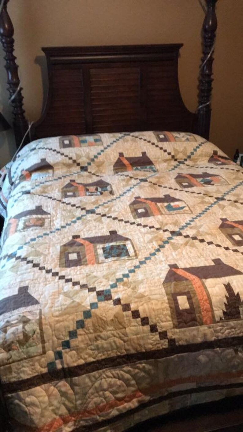 Love at Home Quilt Pattern Queen Block Month Sampler | Etsy