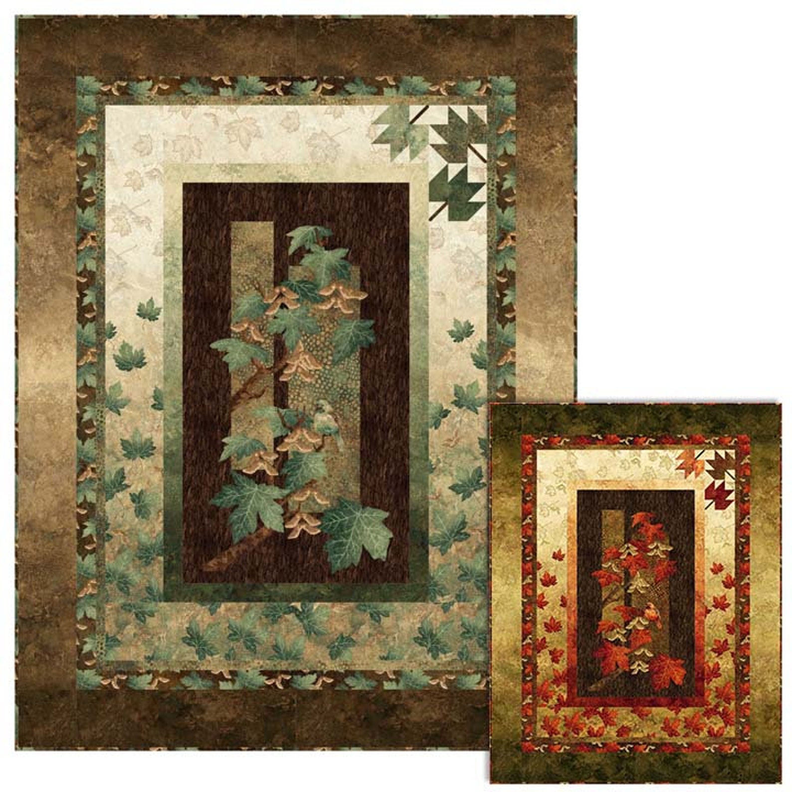 Autumn Splendor, Maplewood, Quilt Pattern, Northcott, Fabric Addict - Etsy