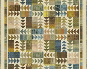 Rush Hour, PDF Quilt Pattern, Batiks, Timeless Treasures, Passport ...