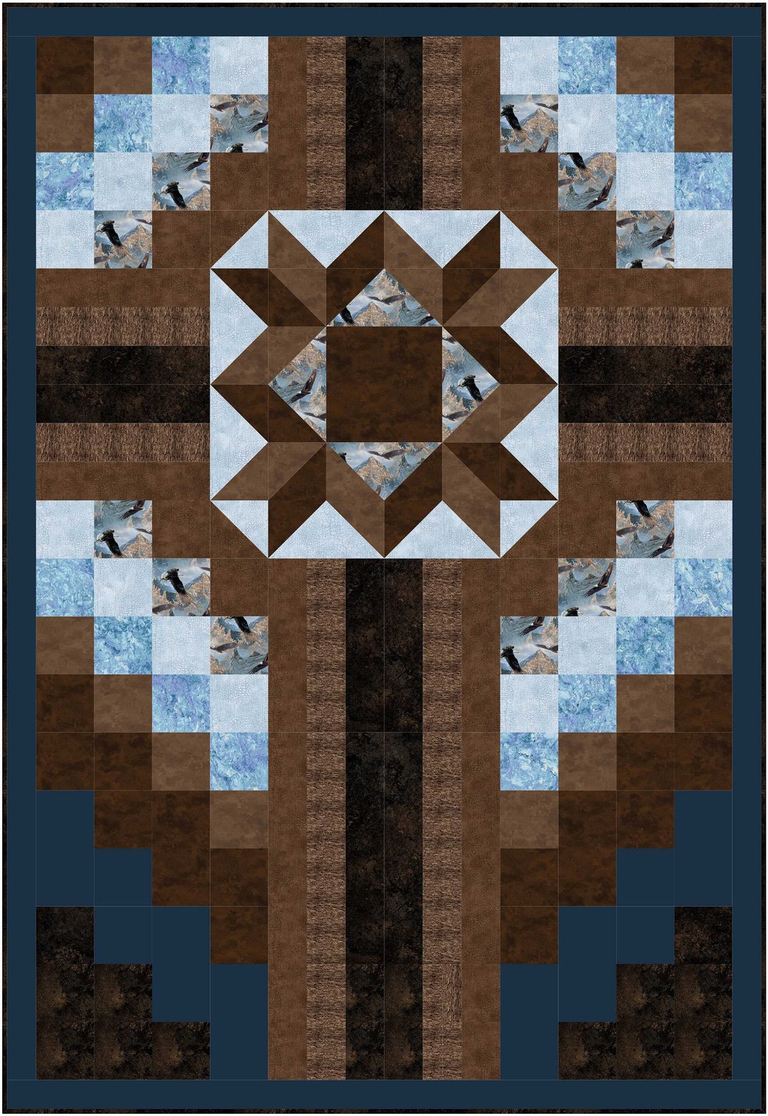 The Old Rugged Cross Quilt Kit (large Throw Size), Northcott, the ...