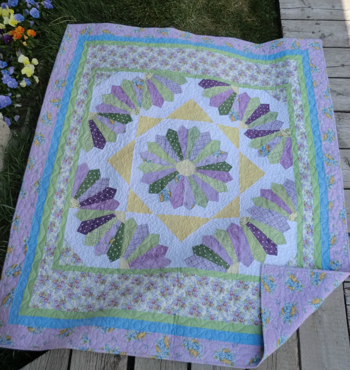 Fan Fare Multi Sized Pattern. SPECIAL PRICE. Dresden Plate | Etsy