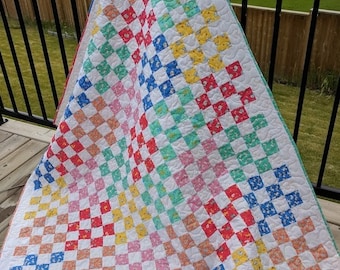 Sweet Sixteen PDF Quilt Pattern Queen Twin Throw Baby - Etsy