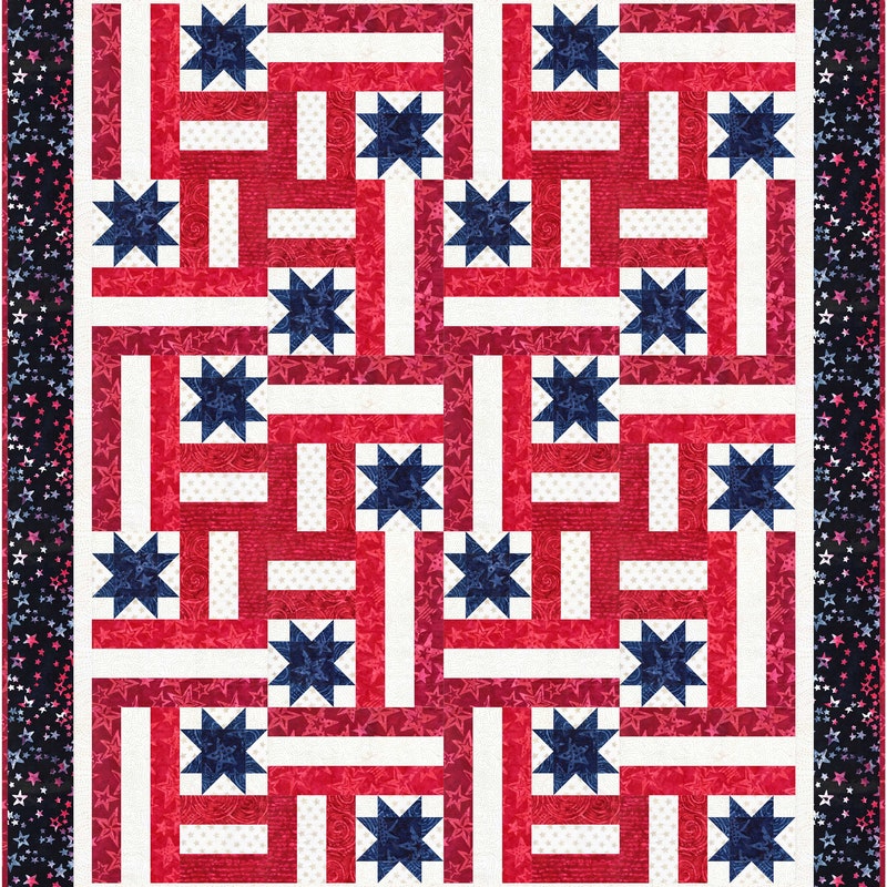 4th of July Quilt - Etsy